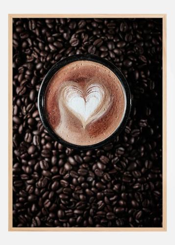 Buy Love Latte Poster here - BGASTORE.UK